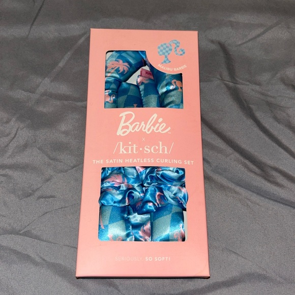 Kitsch | Hair | Barbie X Kitsch Satin Heatless Curling Set | Poshmark